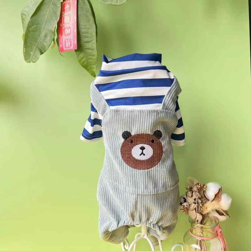 ・カテゴリ: ペット服・スタイル: カジュアル・主な素材: ポリエステル100%・カラー展開: ブルーストライプ、レッズストライプ・サイズ展開: XS、S、M、L、XL、XXL