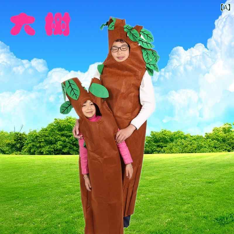 ・主な素材: ポリエチレン繊維（ポリエステル）85%・カラー展開: 大樹、南瓜、小花、小草、紫色小花、玫紅小花・サイズ展開: 100、110、120、130、140、150、160、170、180、190・対象年齢: 17歳以下