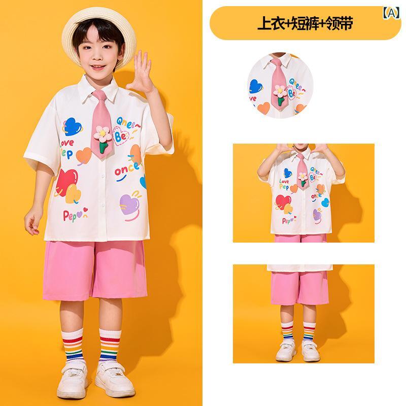 ・性別: 男女・スタイル: 学院・主な素材: ポリエステル100%・カラー展開: ホワイトシャツ+ピンクショーツ+ピンクフラワータイ、ホワイトシャツ+ピンクショーツ+ピンクフラワータイ+ラブヘッドバンド、ホワイトシャツ+ピンクショーツ+ピン...