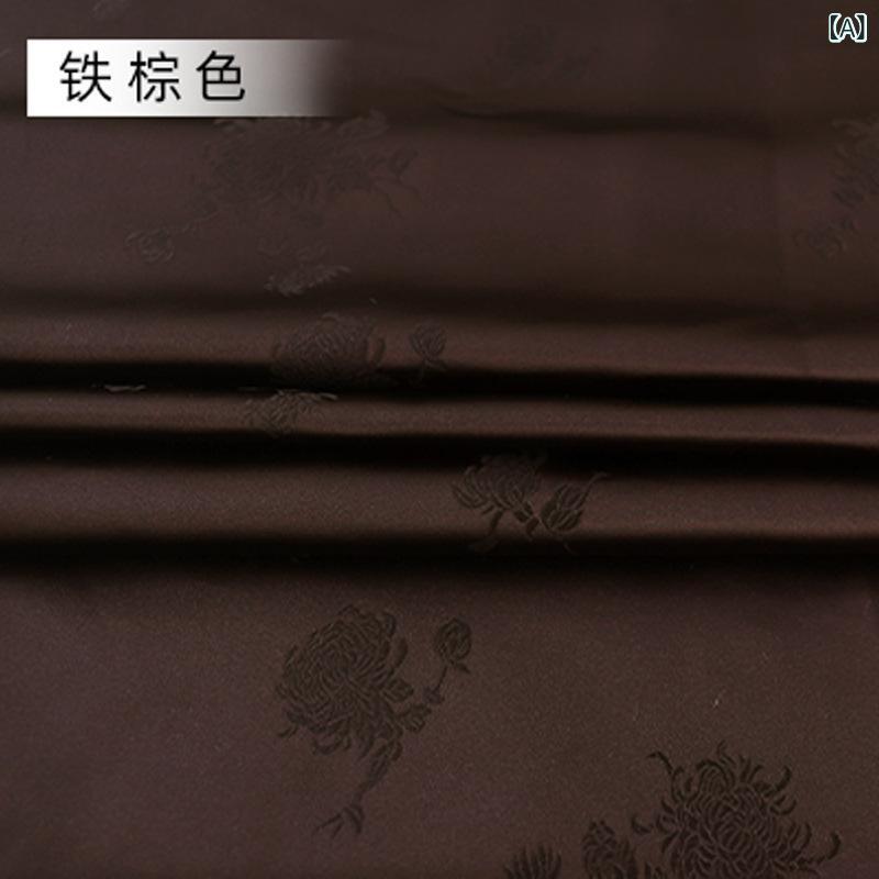 ・用途: 時装 ・幅: 75cm ・カラー展開: 緑、鉄茶色、桃色、青緑、米黄、薔薇紅、黒、黛色、宝藍 ・適用季節: 春夏