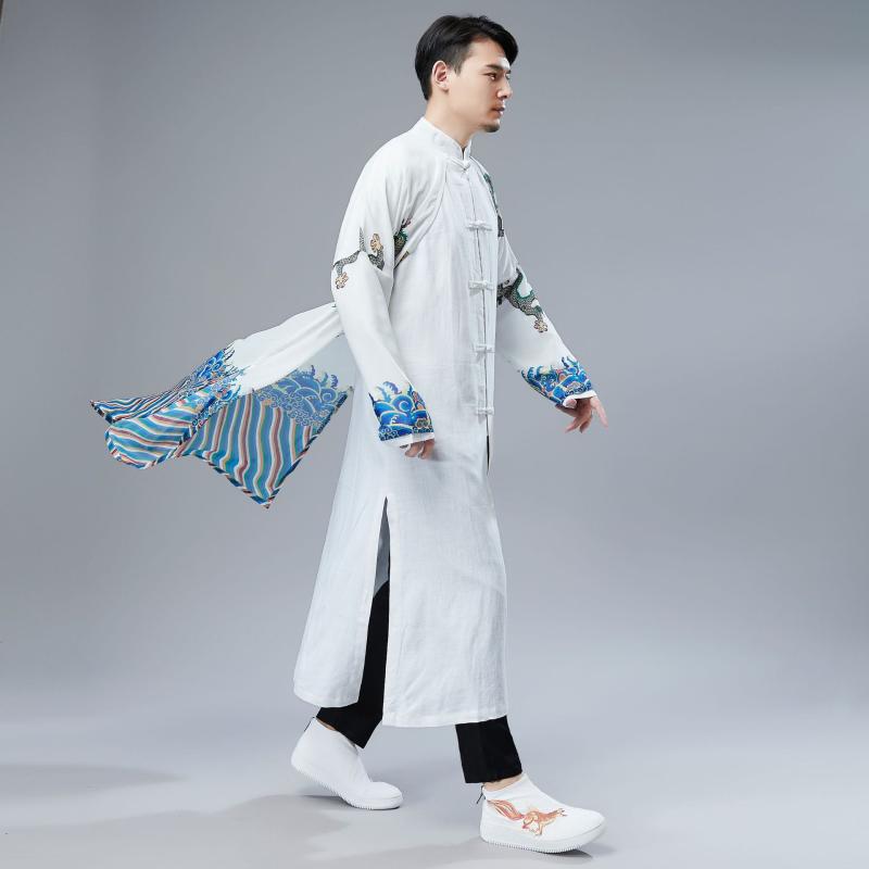 ・カテゴリ: 民族服装・主な素材: 綿10%・適用シーン: 休闲・スタイル: 中国風・柄: 印花・カラー展開: ブラック、レッド、ブルー・サイズ展開: M、L、XL