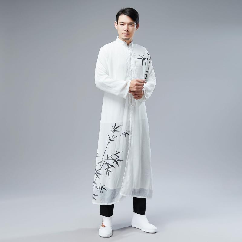・カテゴリ: 民族服装・スタイル: 中国風・主な素材: 綿100%・カラー展開: 白色・サイズ展開: L、XL・柄: 印花・適用シーン: 休闲
