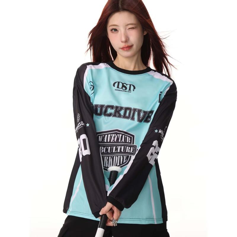 ・カテゴリ: Tシャツ・スタイル: カジュアル・主な素材: 綿30-50%、ポリエステル30-50%・ネックライン: クルーネック・袖丈: 長袖・袖型: スタンダード・柄: プリント・カラー展開: ブラック、ホワイト、グリーン、ネイビー、グ...