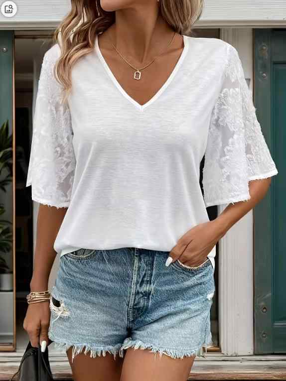 ・カテゴリ: Tシャツ・スタイル: 休闲・主な素材: ポリエステル100%・柄: 花柄・袖丈: 短袖・版型: スリムフィット・衣丈: 中長丈・ネックライン: クルーネック・袖型: ストレートスリーブ・カラー展開: 白色・サイズ展開: S,M...