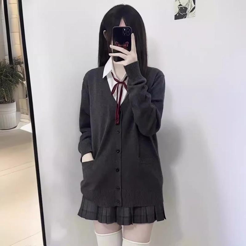 ・スタイル: 気質通勤・スタイル: 優雅風・版型: 直筒型・袖型: プリンセス袖・領型: ラウンドネック・袖丈: 長袖・流行要素: スプライス・着用方法: 開き・カテゴリ: セーター・カテゴリ: ニット・カラー展開: ホワイト、ブラック、ダ...