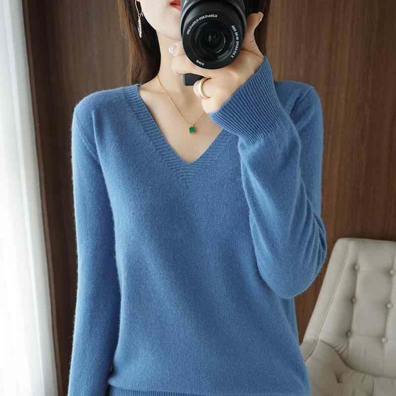 ・主な素材: 針織、氨纶30%以下・柄: 無地・厚み: 薄手・スタイル: 通勤・フィット: ルーズフィット・袖丈: 長袖・ネックライン: Vネック・衣丈: 普通(50-65cm)・カラー展開: 祖母緑、エマオレンジ、ホワイト、グラスグリーン...