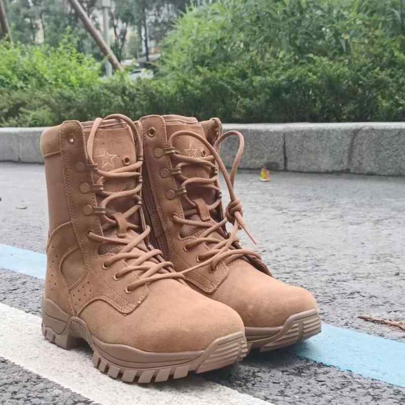 ・対象性別: 男性・主な素材: 牛反绒・靴底素材: ゴム・靴先形状: 丸先・機能: インソール高さ向上、透湿、防水、消臭、防滑、保暖、吸湿、衝撃吸収・ヒール高: 低ヒール（1-3cm）・靴型: 騎士靴・ヒール形状: スクエアヒール・流行要素...
