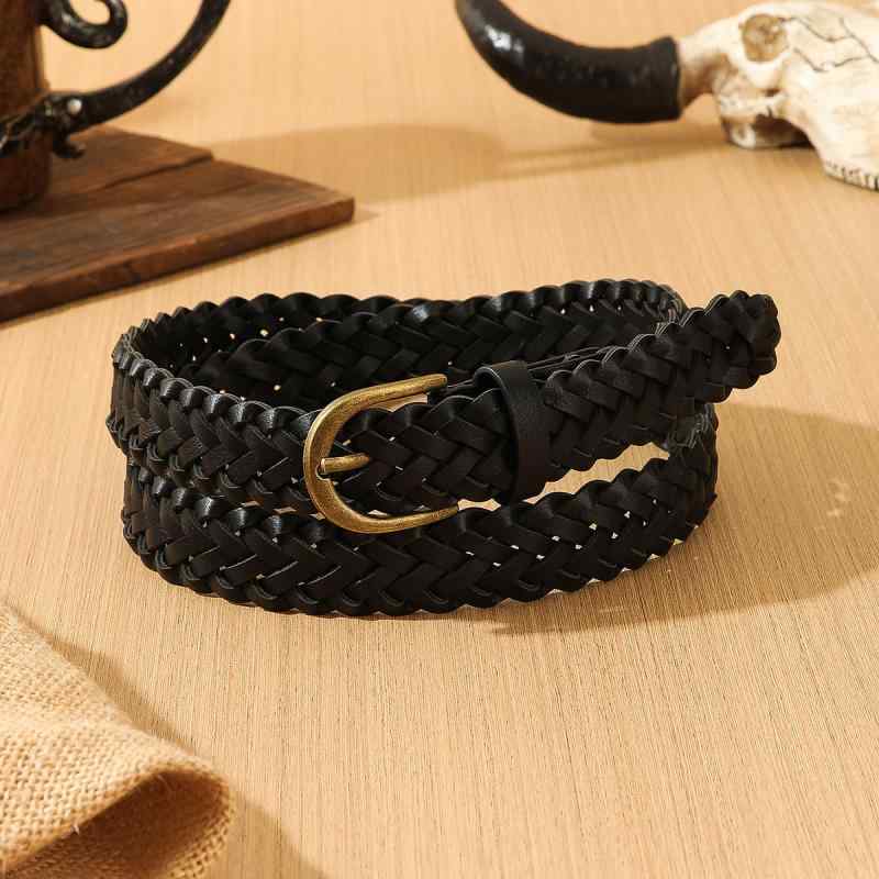 ・素材: 金属、猪皮、帆布・加工方式: 圧花・流行要素: 編み込み・スタイル: 復古・腰帯: 単圈・カラー展開: ブラック、咖色、黄棕色・長さ: 115cm、105cm、80-100cm