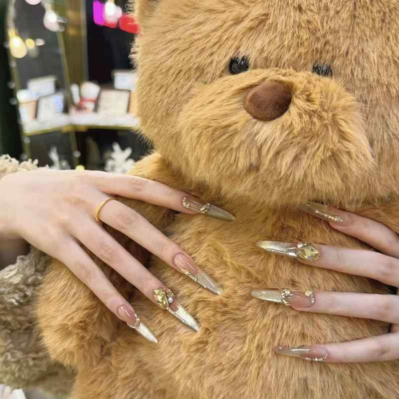 ・スタイル: 純色、復古、可愛い、猫眼、甘美、中国風、法式、辣妹、蛍光、爆闪、氷透、小清新、簡約、欧米、甘酷、軽奢風、ins風、頰紅甲・款式: 長款、穿戴式・柄: 郁金香、卡通、檸檬、花朵、爱心、貝殻、蝴蝶結、星空、蝴蝶、棋盤格、星星・対象...