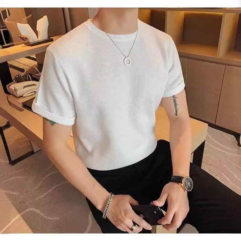 ・カテゴリ: Tシャツ・スタイル: 軽熟カジュアル・主な素材: ポリエステル91-95%・柄: 無地・版型: ゆったり・袖丈: 中袖・厚み: 普通・カラー展開: 白色、黒色、緑色、青色・サイズ展開: M、L、XL、XXL、XXXL・重量: ...