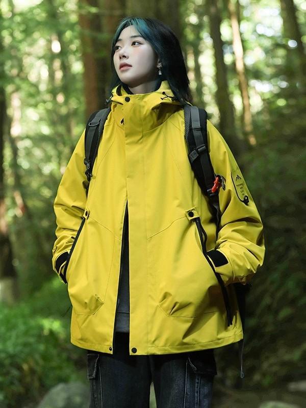 ・カテゴリ: 冲锋衣・機能: 透気、防水、超軽、耐摩耗、防風・柄: 無地・スタイル: 開衫・主な素材: ポリエステル・裏地: ポリエステル・外素材: ゴアテックス・内胆: フリース内胆・フード: フード付き・脱着: 脱着可能・内胆有無: 内...