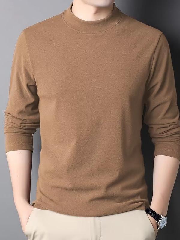 ・カテゴリ: Tシャツ・スタイル: 青春流行・主な素材: 聚酯纤维（涤纶）81-90%、丝光棉・柄: 純色・版型: 直筒型・袖丈: 長袖・袖型: 常规・ネックライン: 圓領・スタイル詳細: 套頭・厚み: 薄款・グラム数: 250-300g・...
