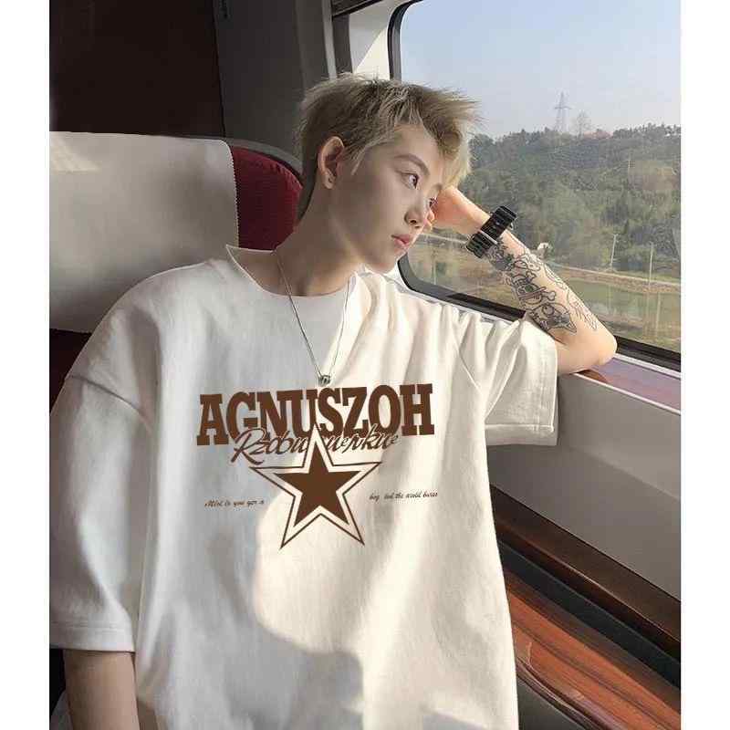 ・カテゴリ: Tシャツ・スタイル: カジュアル・主な素材: ポリエステル100%・ネックライン: クルーネック・袖丈: 短袖・柄: 字母・柄: 幾何学模様・カラー展開: 白色、黒色・サイズ展開: M、L、XL、XXL、XXXL、4XL、5X...
