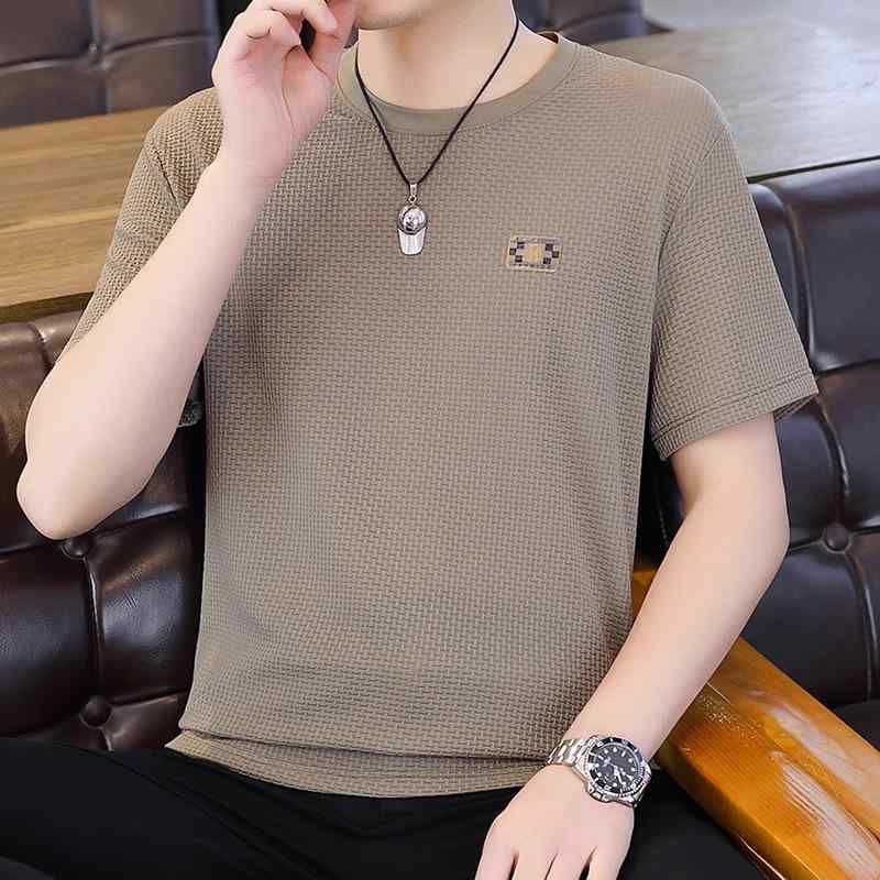 ・カテゴリ: Tシャツ・スタイル: カジュアル・主な素材: ポリエステル91-95%・柄: 無地、幾何学プリント・フィット感: ルーズフィット・ネックライン: クルーネック・袖丈: 短袖・厚み: 薄手・カラー展開: ブラック、ホワイト、カー...