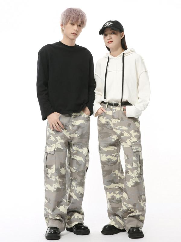 ・カテゴリ: デニムパンツ・スタイル: カジュアル・フィット感: ルーズフィット・パンツ丈: ロングパンツ・ウエスト: ミドルウエスト・生地の厚さ: 普通・対象: メンズ・主な素材: 綿98%・着用シーン: 日常・ディテール: ポケット・伸...