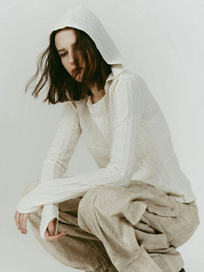 サイズ サイズ Free 着丈 59cm バスト 40cm 肩幅 37cm 袖丈 68cm 袖ぐり 17cm 袖口幅 10.5cm 内(衿)天幅 24cm 裾幅 43cm フード高さ 36cm ※公式参照 着用サイズ モデル身長　(FREE...