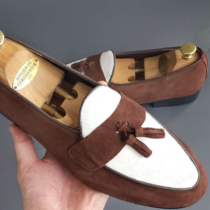 【カラー】ブラウン 【サイズ】 24cm 24.5cm 25cm 25.5cm 26cm 26.5cm 27cm 27.5cm 28cm 28.5cm 29cm ヒール 3cm 足幅 (約)　通常　9cm〜10cm少し広げる10cm～11c...