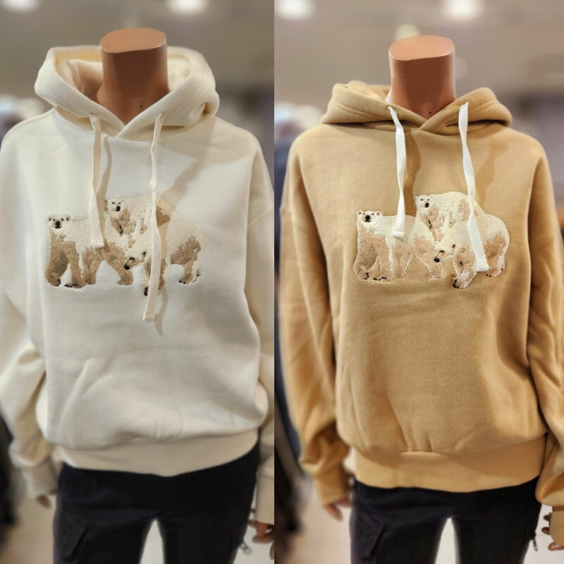 商品番号 W'S THREE BEAR EMBROIDERY NAPPING HOODIE - JO1THF058 素材 COTTON 52% + POLYESTER 48% 注意事項 ●送料無料/関税別途発生についてご理解の上、ご注文お願...
