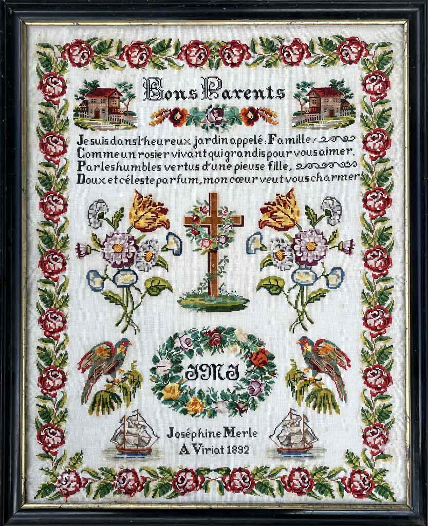 商 品 詳 細 詳細 イザベル・マザブロー・ケルランさんデザインの刺しゅうキットです。フランスの伝統ある刺繍技法を受け継いだ刺繍サンプラーの作品が多く、一部にビーズ刺繍を用いたデザインもあります。キットと総称しておりますが、内容は図案と刺し...