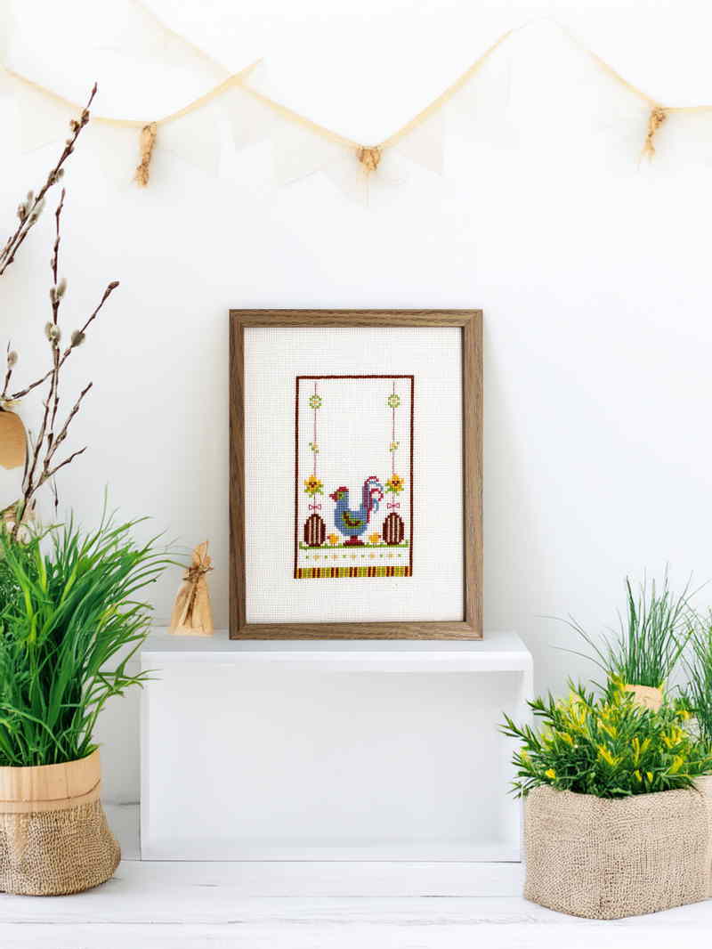 商 品 詳 細 サイズ 約 16 x 24 cm（余白を含む出来上がりサイズ） 内容 刺繍糸/刺繍布/針/チャート 布 5,4 AIDA, WHITE, 100% COTTON 生産国 デンマーク メーカー型番 62207 / EASTER...