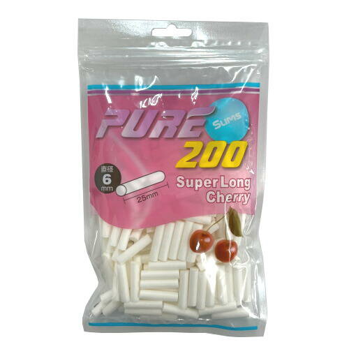 ピュアシリーズのフィルターは、通常の紙巻たばこにも使われている高品質、高機能のフィルターです。 通常より長いので手元が熱くなりにくく、最後までおいしく喫煙できます。 好みのブレンド、サイズなど、オリジナルで一本単価を経済的に楽しめます。ピュ...