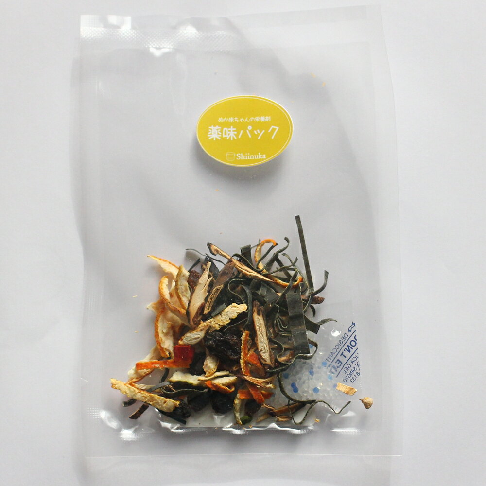 旨味や薫りや甘味を、絶妙な黄金比率で配合し、全て細かくカット＆粉砕しておりますので、パックを開けるとそのままぬか床にご使用いただける、とっても便利なパックです。 ・ぬか床に旨味をつけたい ・ぬか床に薫りをつけたい ・ぬか床に甘味を足したい ...
