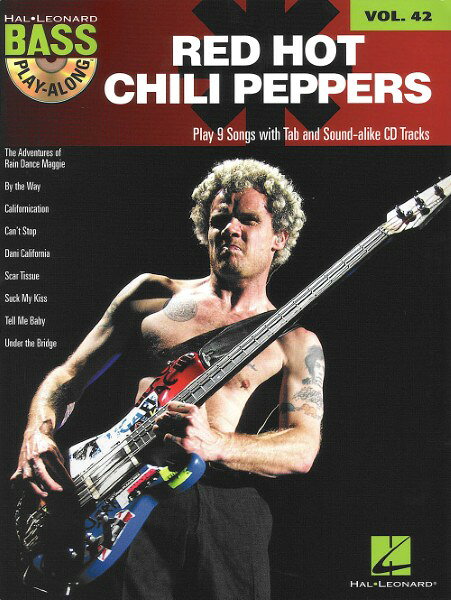輸入・ギター・ベース・ドラム【詳細情報】Red Hot Chili Peppers (Bass Play-Along Volume 42)出版社Hal LeonardBass Play-Along Bass(TAB譜付)・JANコード：08...