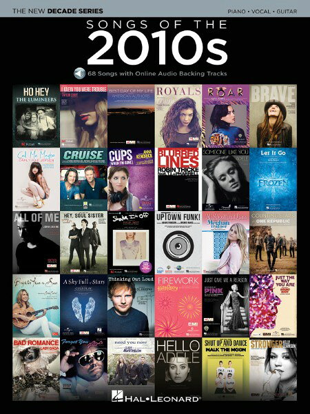 輸入・ギター・ベース・ドラム【詳細情報】Songs of the 2010s出版社Hal Leonardピアノ・ボーカル・ギター/※伴奏音源にオンライン・アクセスするためのコード付・JANコード：0888680091477【島村管理コード：...