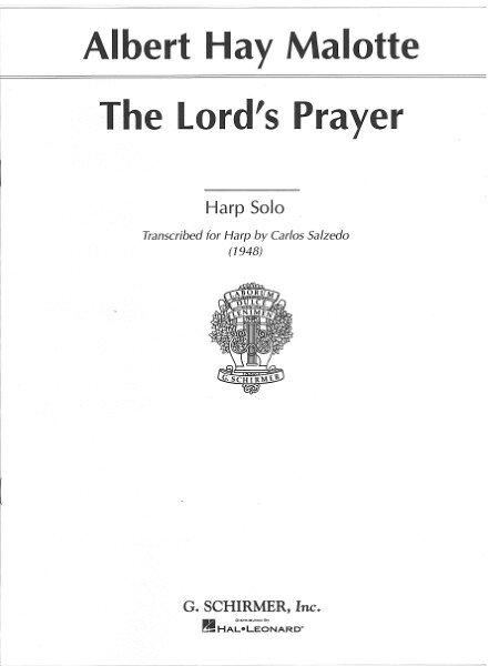輸入　弦楽器・室内楽【詳細情報】The Lord’s Prayer出版社G. Schirmerハープ・ソロ・JANコード：0073999853506【島村管理コード：15120250904】
