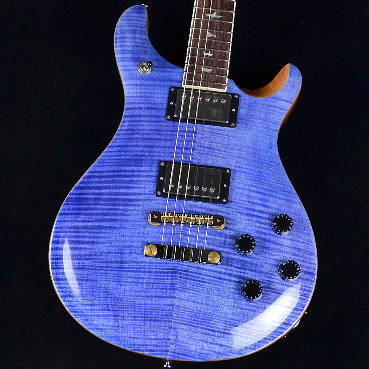 SE McCarty 594 Faded Blue 【特徴】SE McCarty 594はヴィンテージギターのサウンドにインスパイアされ、誕生したモデルです。2ヴォリューム＆2プッシュ/プル・トーン・コントロール搭載により、ハムバッキングサ...
