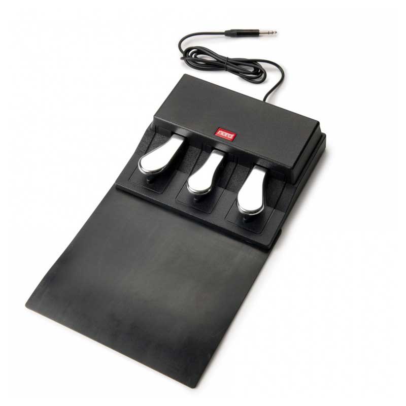 TRIPLE PEDAL【特徴】サステインペダルとソステヌートペダル、ソフトペダルを備えたトリプルペダル。サステインペダルはペダルノイズ機能にも対応。※Nord Piano 5 73/88 , Nord Grand に初期付属しています。対...