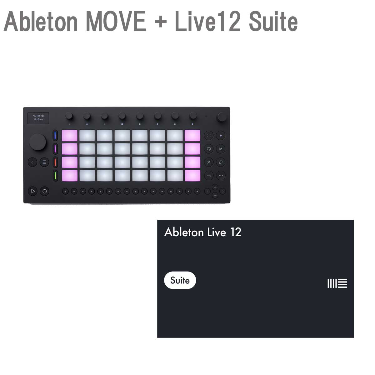 Ableton Move Live 12 Suite 【特徴】Ableton Moveは、直感的に音楽制作を行うための新しいスタンドアロンインストゥルメントです。シンプルなワークフロー、ポータブルなデザイン、1500以上のサウンドやインスト...
