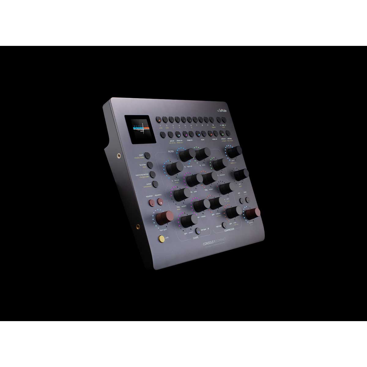 あらゆるデスクにフィットするハーフサイズにまとめた最新のコントローラー【特徴】Console 1 Compactは、世界中のスタジオで愛用されているConsole 1の画期的なコンセプトを、あらゆるデスクにフィットするハーフサイズにまとめた...