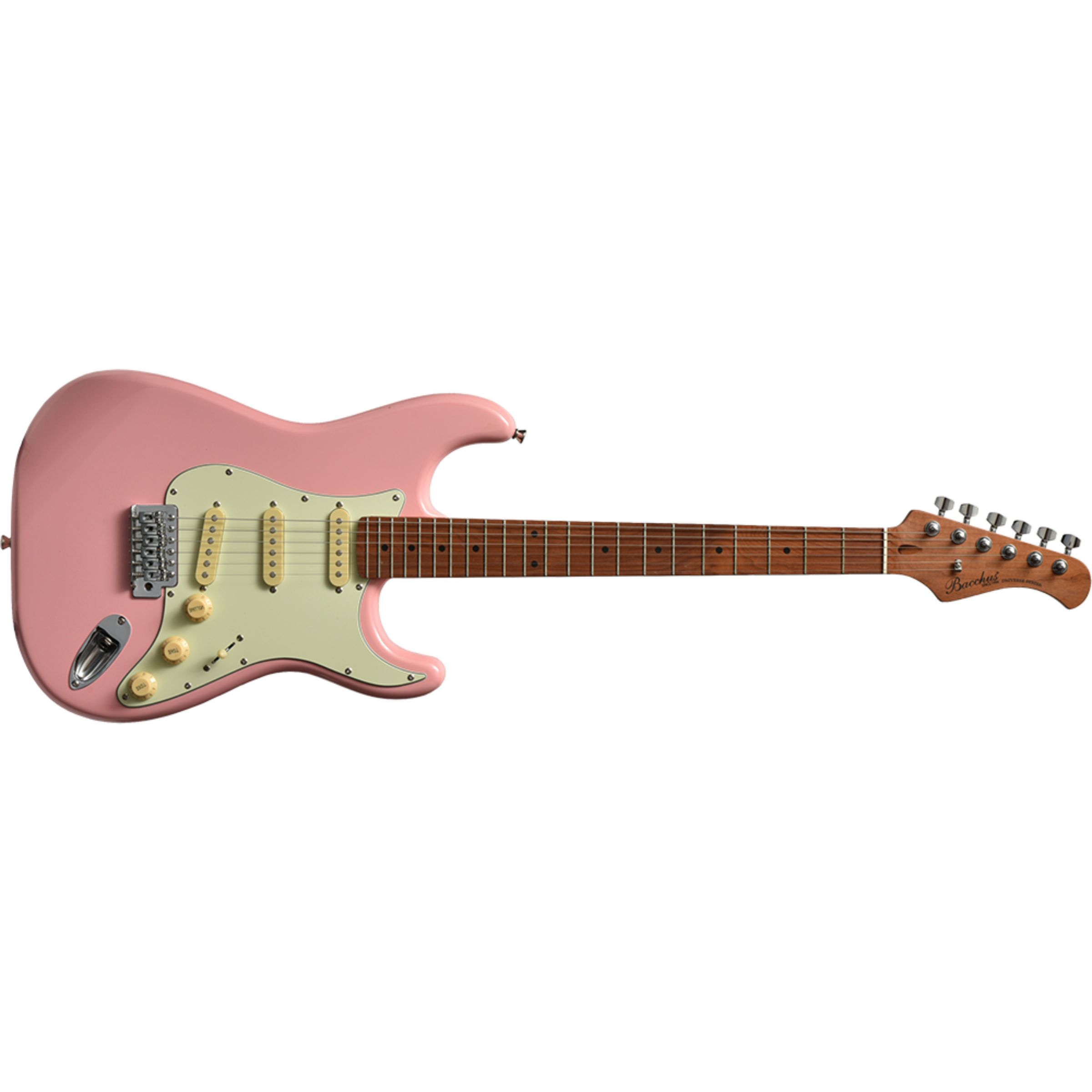 Bacchus Guitars Universe Seriesより新製品「BST-1-RSM/M」が登場 【特徴】ネックにローステッドメイプルを使用した本モデル。特殊な熱処理を施したローステッドメイプルは外観の変化だけでなく、ネックとしての...