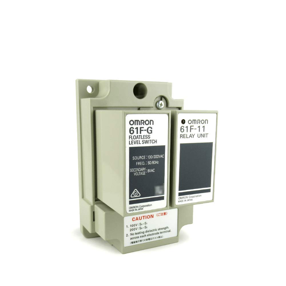 シリーズ:61F-G□特徴:フロートなしスイッチ（ベースタイプ）種類:Gタイプセット内容:61F-Gベース×161F-11□ユニット×1制御対象、使用条件:一般の浄水、汚水定格電圧 :AC100/200V（共用） 50/60Hz（共用）・許...