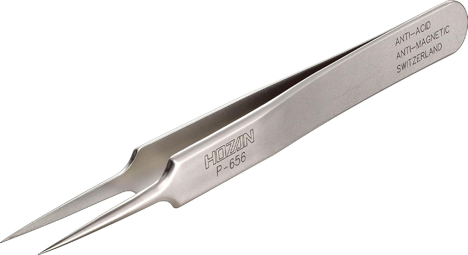 【高精度・完全非磁性設計の精密ピンセット】P-656ピンセットは、先端の精密仕上げに徹底的にこだわった高スペックモデルで、微細な作業でも安定した操作性を発揮します。強磁界下でも磁気の影響を受けにくい極めて磁化しにくいステンレス素材を採用して...