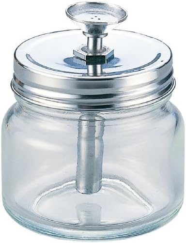 容量(mL)：125 材質：キャップ(ポリプロピレン)、フタ(真ちゅう)、容器(ガラス)、ポンプ部(真ちゅう) 外形寸法(mm)：72Φ×83(H)(キャップ含まず) 重量(g)：230