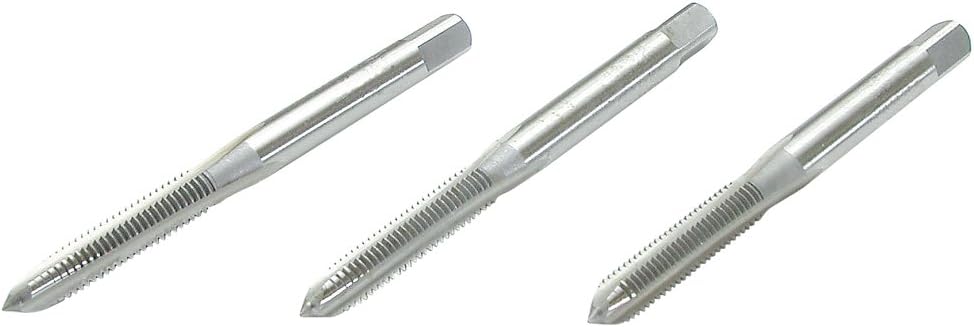 製品サイズ:(約)全長42mm 2.5mm角製品重量:(約)10g材質:SKS2(JIS G4404)明細:セット内容/先・中・仕上げ3本組、サイズ/m2、ピッチ/0.4mm