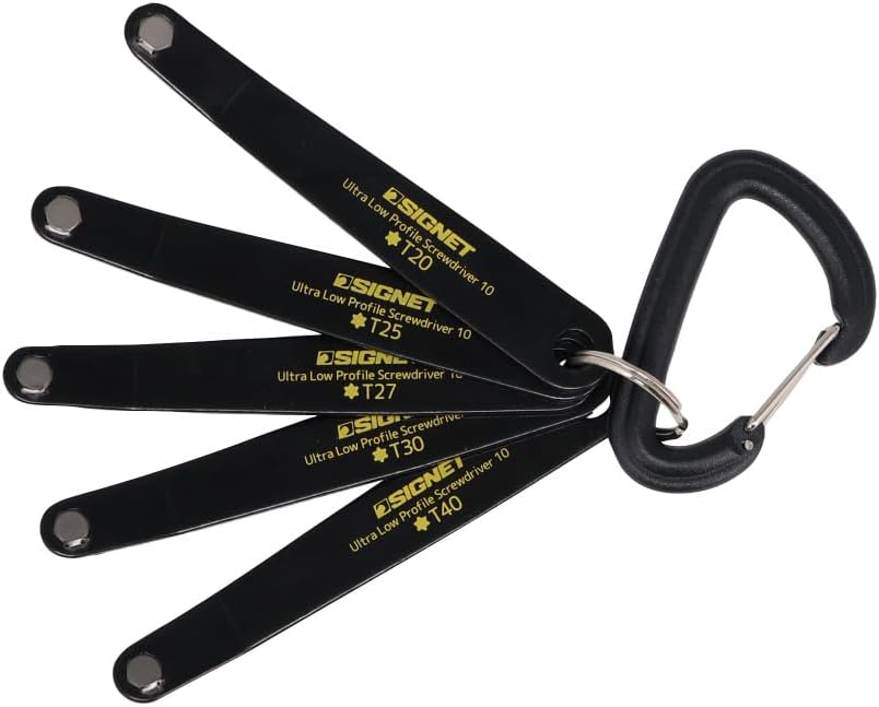 セット内容:T20・T25・T27・T30・T40全長(mm):108 幅(mm):16 先端部高さ(mm):約10.5ハンドル部材質:スチール ビット部:特殊合金鋼(S2) カラナビ部:ナイロン・スチール工場での作業・機械メンテナンス・車...