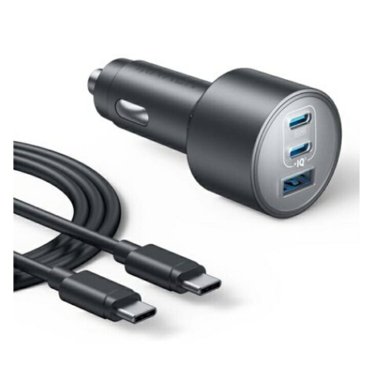 商品情報■商品名・型番Anker Nano Car Charger (167.5W, 3 Ports) with USB-C & USB-C ケーブル型番: B27375A1USB-C×2とUSB-A×1の3ポートを搭載し、合計最大167....