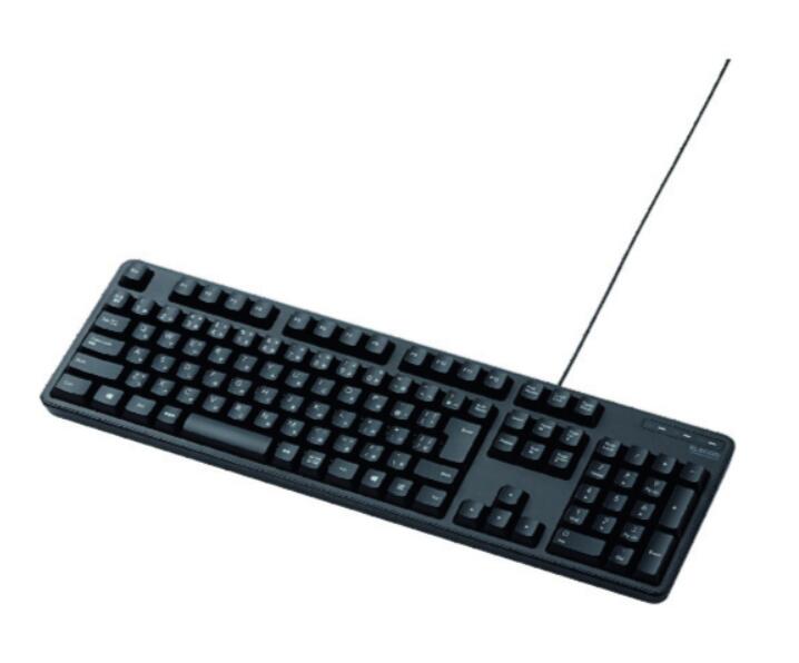 商品情報特長タイピングしやすい、JIS規格準拠の標準日本語配列のキーボードです。大型のエンターキーや、独立して配置されたDeleteやInsertなどの特殊キーにより、誤入力しにくく快適なキータイピングが行えます。電池が不要で、PCに挿すだ...