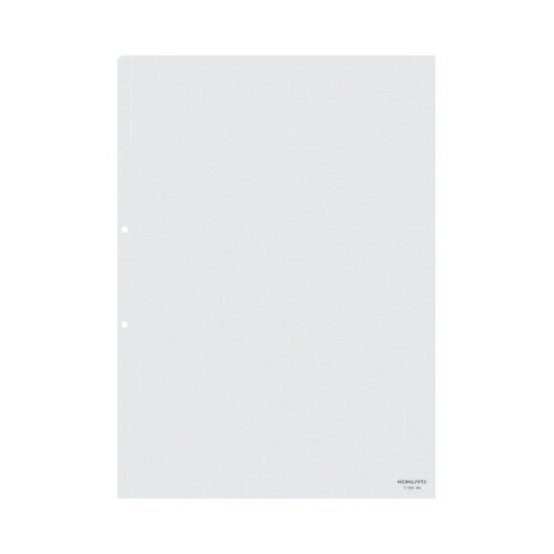 ●サイズ／B4●寸法（タテ×ヨコmm）／374×268●カラー／透明●付属品／見出しシール付き●材質／再生PP●厚さ／0．2mm●穴数／2穴（80mmピッチ）メーカーの都合によりパッケージ及び内容量などが予告なく変更される場合があります