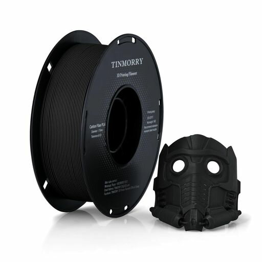 優れた機械的特性:TINMORRYPLA-CFフィラメント1.75mmはチョップドカーボンファイバーを含んでおり、通常のPLAよりも強く硬いため、一般的なエンジニアリングパーツや衝撃強度を必要とするモデルの印刷に適しています。 ユニークなテ...