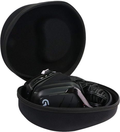 Razer Kraken ゲーミングヘッドセット 完全対応 専用保護収納ケース -Aenllosi 耐久性と長持ちする性能を提供するプレミアムハードEVA製です。 柔らかい内部は製品の損傷を減らすことができるので、安心して安心して使用するこ...