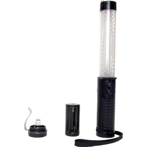 全長:29cm 直径:38cm 重量:190g LED:赤5・青5・白1 ※電池の重量は含みません。