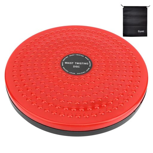 素材/材質:プラスチック(内部のローラーによって回転します) サイズ:25x25x2.8cm重量:400g セット内容:ツイストボードと収納袋一枚(収納袋はブラックです。) カラー:レッド(他にブルーとブラックが選べられます。) 商品説明:...