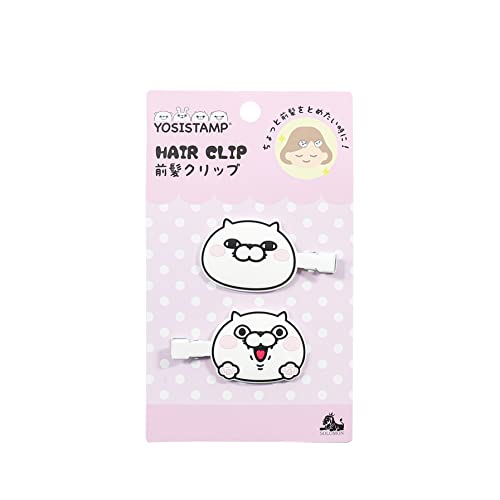 • YOSISTAMP ヘアクリップ • サイズ：約30×20(mm) • 素材：ゴム、金属 • 製造国：中国
