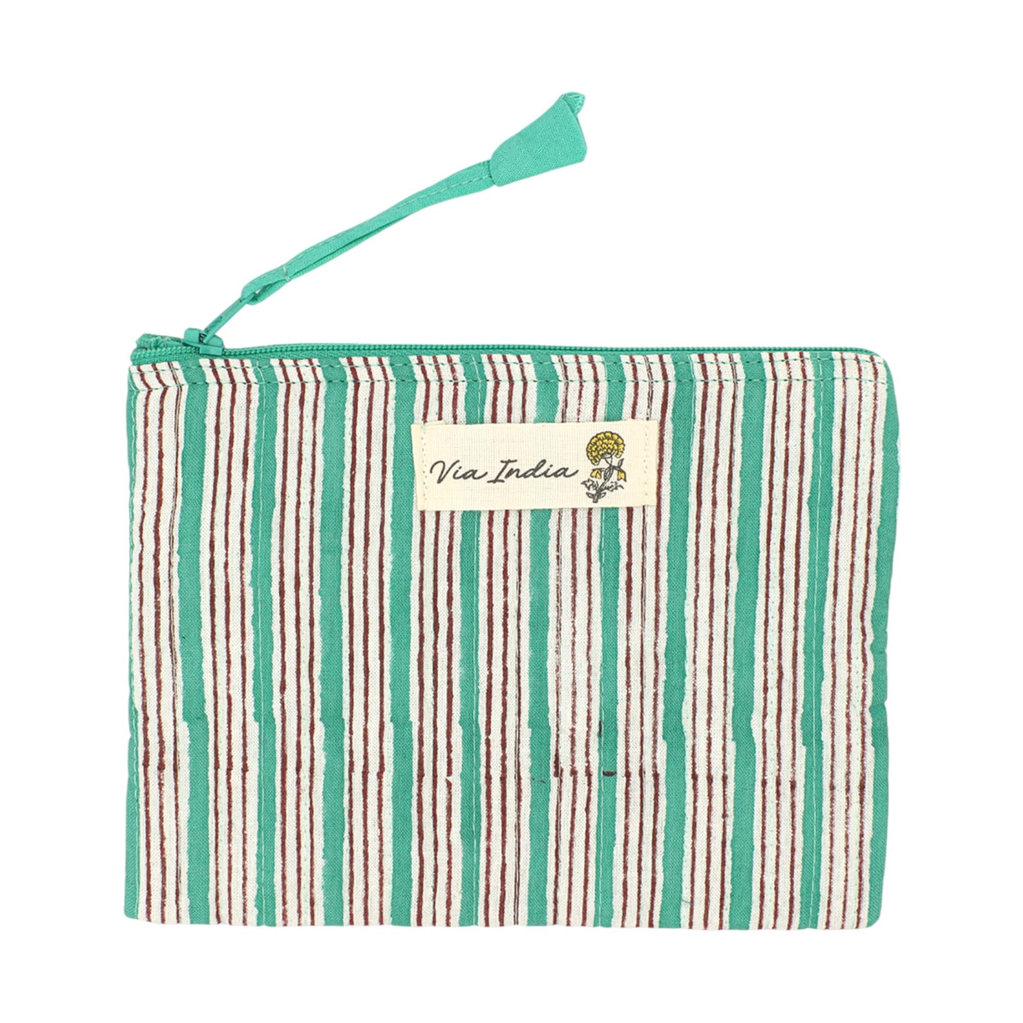 • MINT BLUE • 18x14cm • 綿100% • インド
