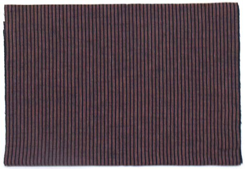 商品紹介 サイズ 約縦100cm×横38.5cm（柄幅：紺約3mm・赤約2mm） 店長の一言 細かく入った白・黄色がアクセントの4色使いの縞です。久留米絣　1m単位カット売り布水通し済み　4色縞柄紺・赤・白・黄色 お手軽に使っていただこうと...