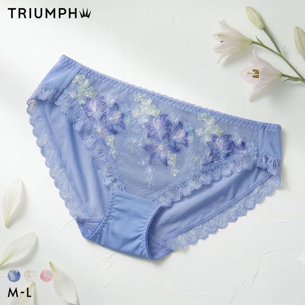 サイズ レディースM(ヒップ87-95cm)L(ヒップ92-100cm) カラー BU-ブルー、SL-シルバー、PI-ピンク 素材 身生地：ナイロン70％　キュプラ20％　ポリウレタン10％裏打：綿100％レース部：ポリエステル　ナイロン　...